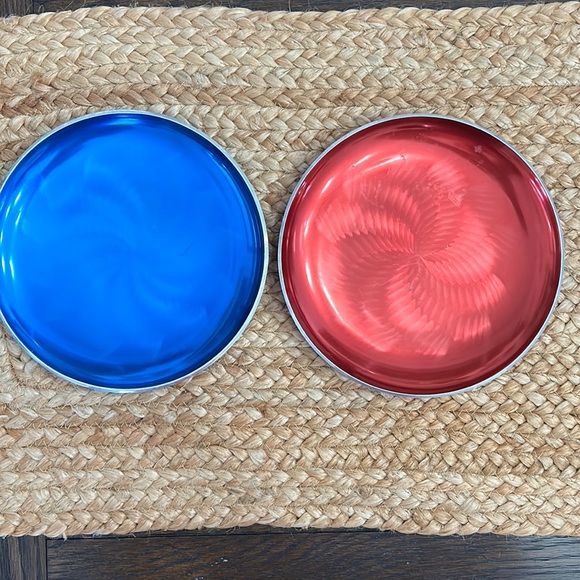 Accents | Vintage Design Olden Metallic Plates | Poshmark